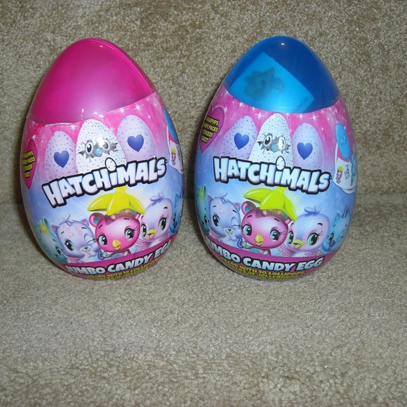Holiday | Lot Of 2 Hatchimals Fillable Reusable Easter Eggs Plastic ...